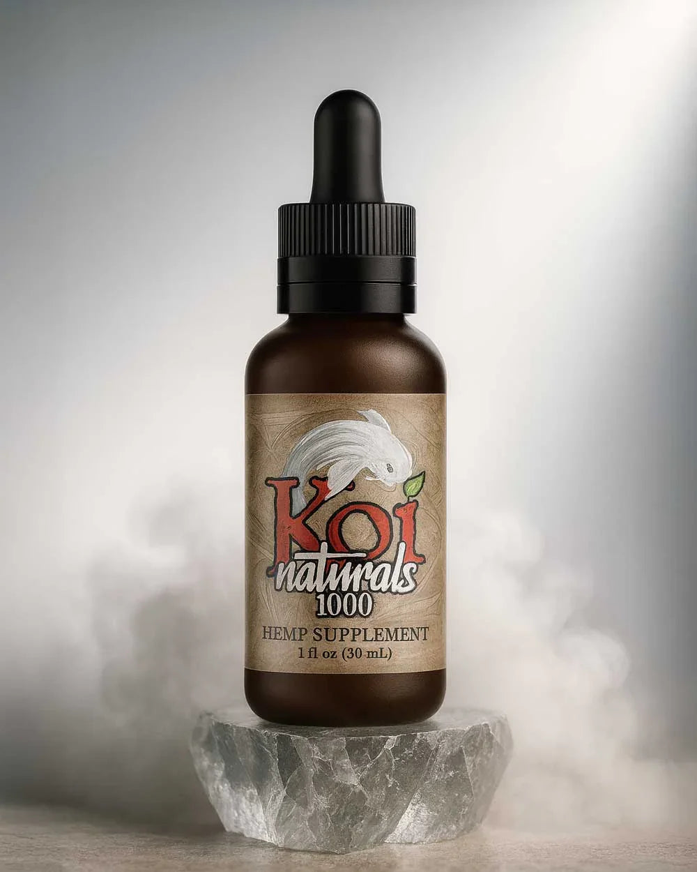 Tintura Koi Naturals CBD 1000mg - Siente la calma que florece en ti